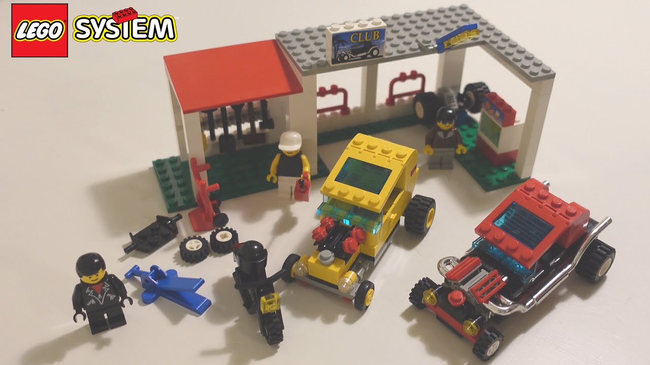 Lego Town 6561 Hot Rod Club (1994) - YouTube