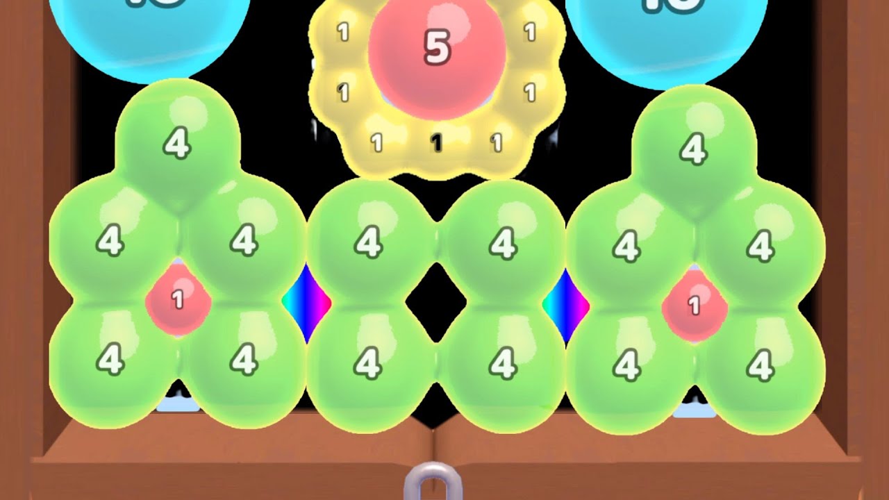 Relaxing & Satisfying Mobile Game Melty Bubble - jelly 2048 ball ...