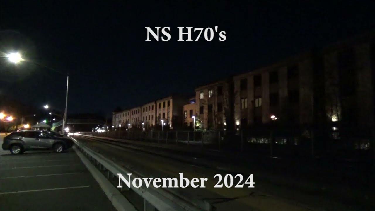 NS H70's (November 2024) ES44AC's 8054 & 8114, SD70ACe 1214, AC44C6M's 4215 & 4279! - YouTube