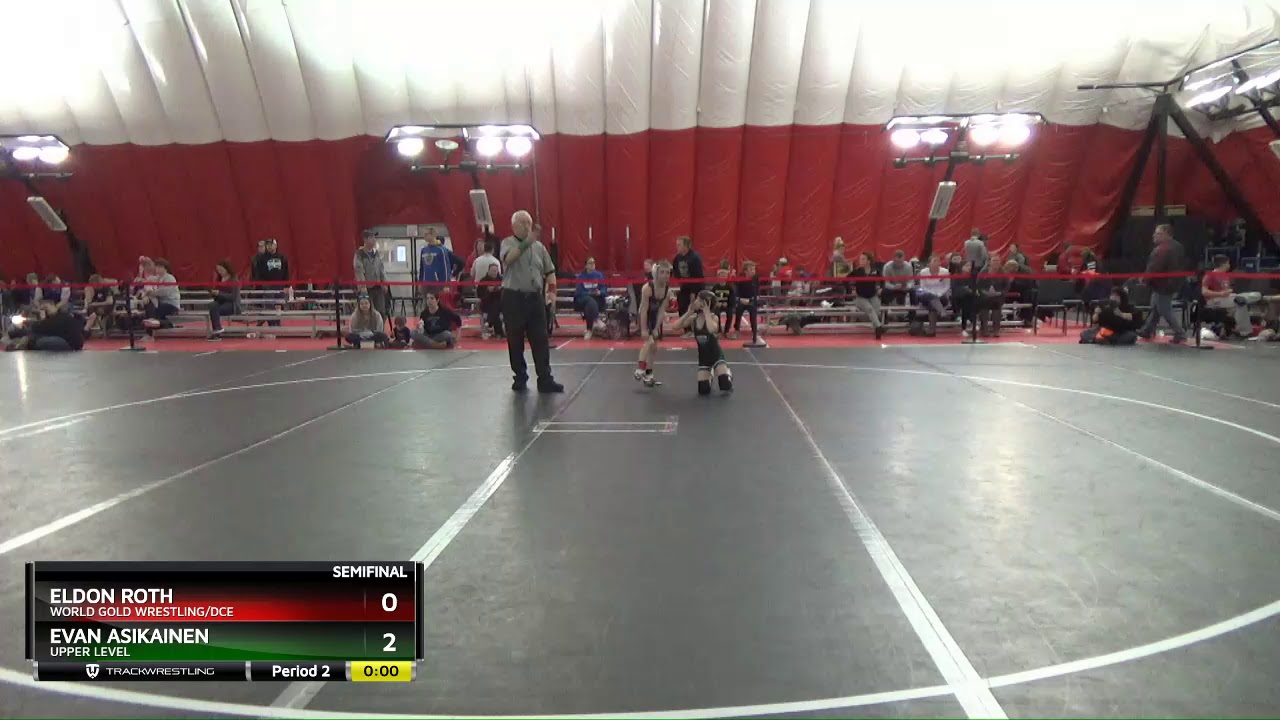 10U 53 Evan Asikainen Upper Level Vs Eldon Roth World Gold Wrestling ...