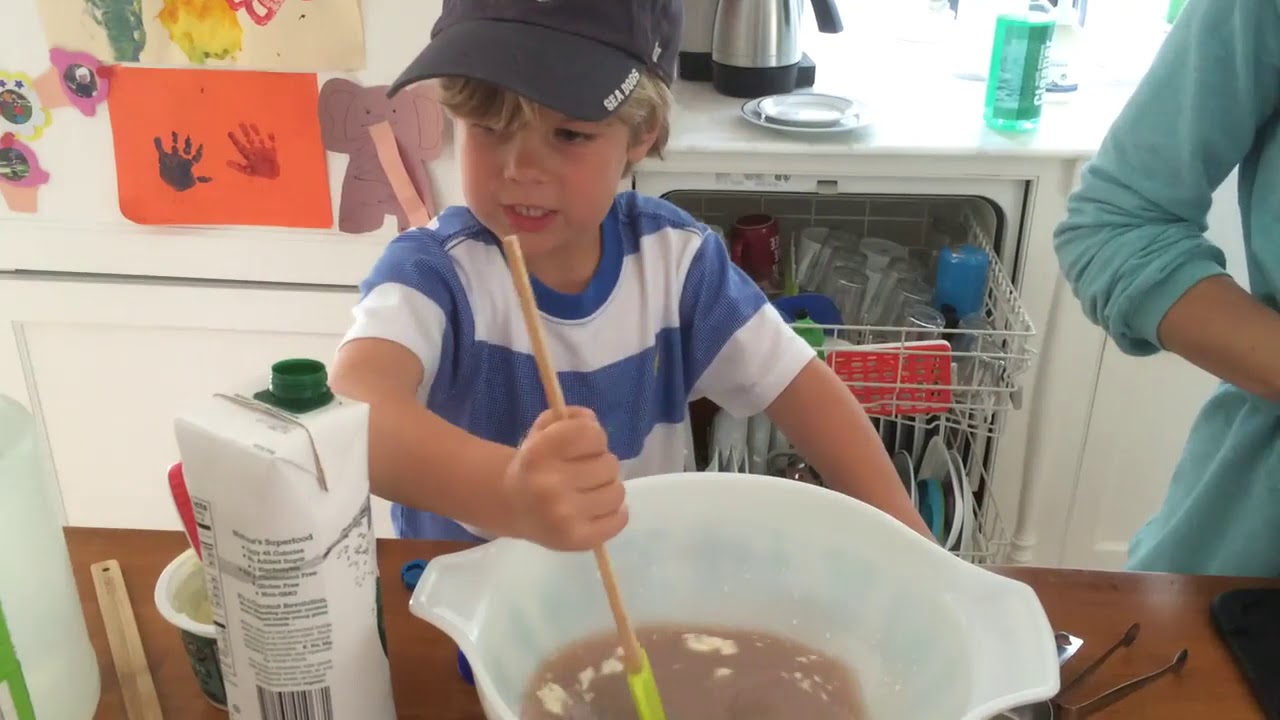 Henry had been saving the coconut water for weeks to prepare for his ...