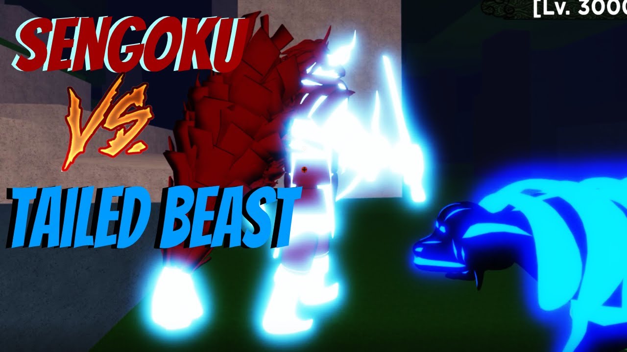 SENGOKU VS TAILED BEAST BOSS/ TAILED SPIRIT BOSS SHINDO LIFE/SHINOBI ...