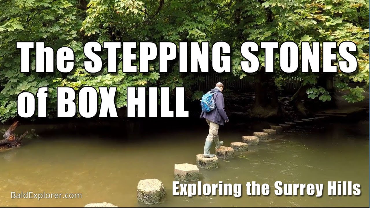 Exploring the Stepping Stones of Box Hill - YouTube