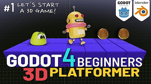 Godot 4 Beginners: Learn to make a 3D Platformer! - YouTube
