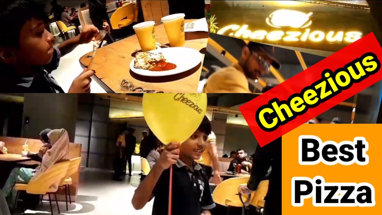 #pizza#Cheezious restaurant new branch/Lahore visit /Gulshan ravi#vlog# ...
