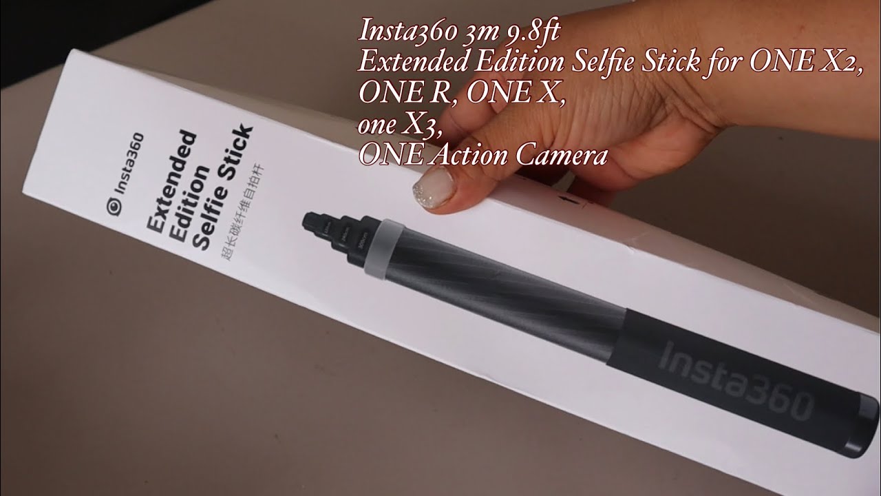 Insta360 3m 9.8ft Extended Edition Selfie Stick for ONE X2, ONE R, ONE ...