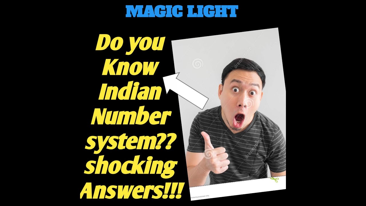 Indian Number system Explained | Difference between Indian and ...