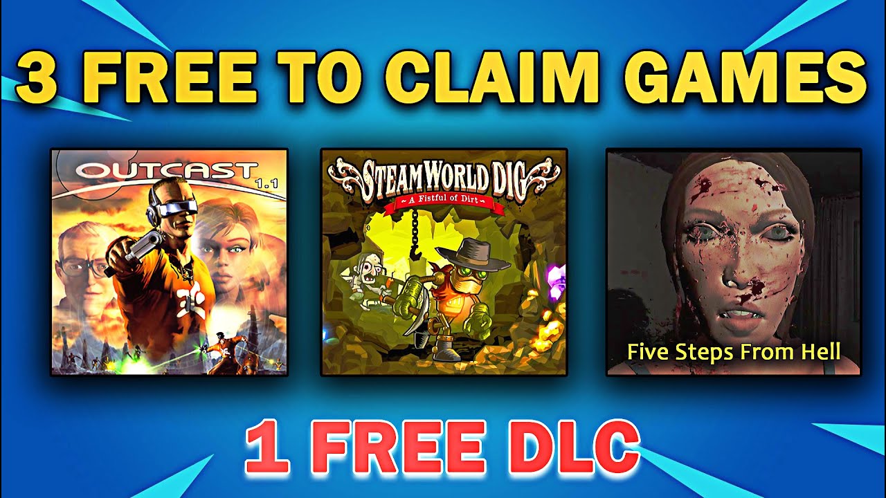 3 FREE TO CLAIM PC GAMES & 1 FREE DLC 😱 FOR LIFETIME 🔥 - YouTube