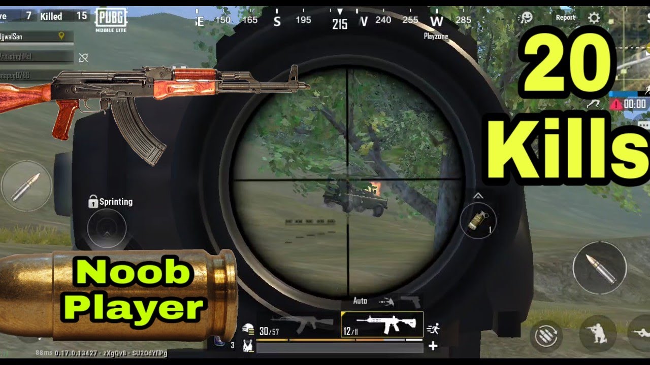 New record || ujjwal gammer. 2020 m416 & Akm gameplay. - YouTube