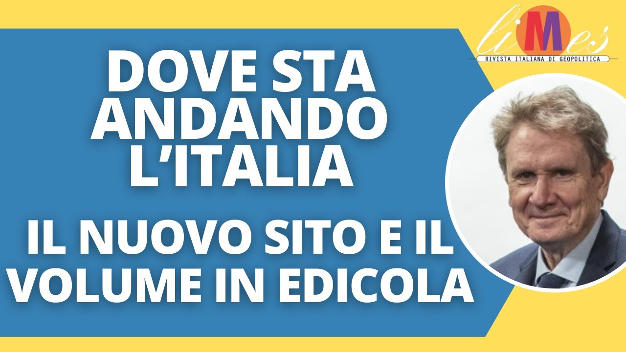 Dove sta andando l'Italia. Lucio Caracciolo presenta il nuovo sito di ...