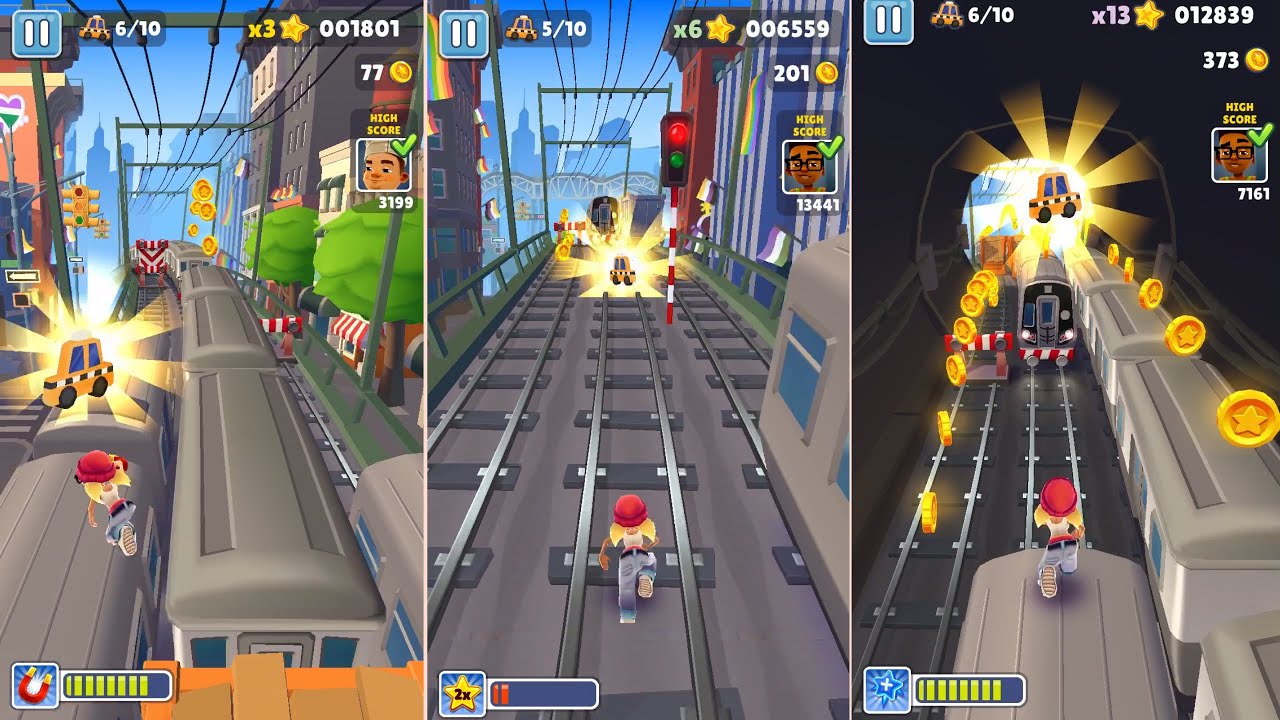 Subway Surfers - Collecting Car Tokens - Android Gameplay Walkthrough ...