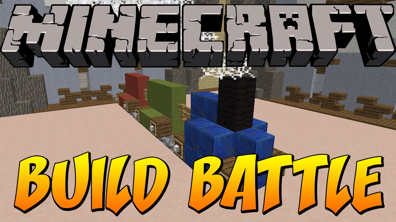 Minecraft | Build Battle | Влакчето на ужасите - YouTube