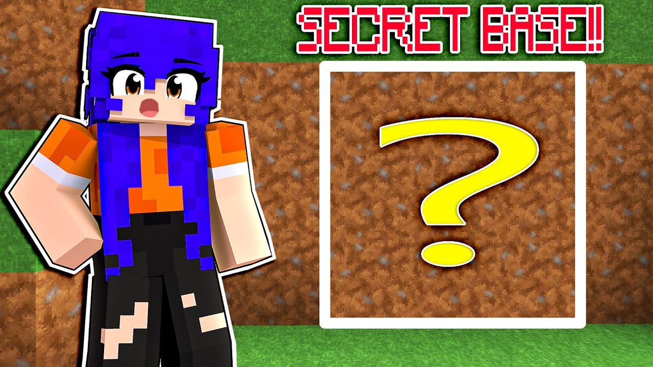 Finding A SECRET Base In Minecraft! - YouTube
