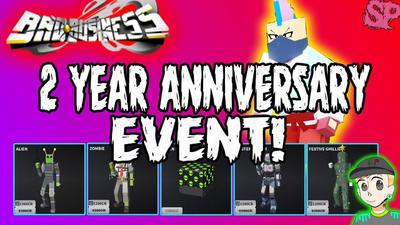 2 Year Anniversary Event! Bad Business (Roblox) (2021) - YouTube