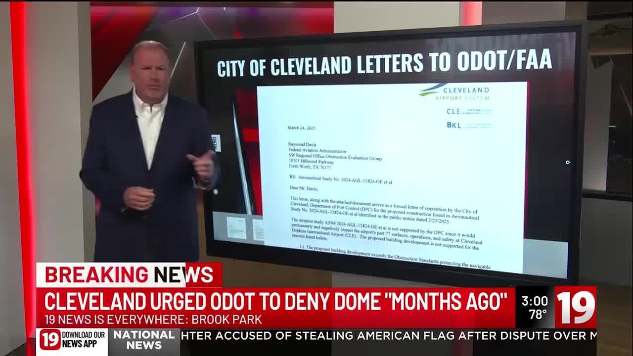 New letters show city of Cleveland urged ODOT to deny the Browns dome ...
