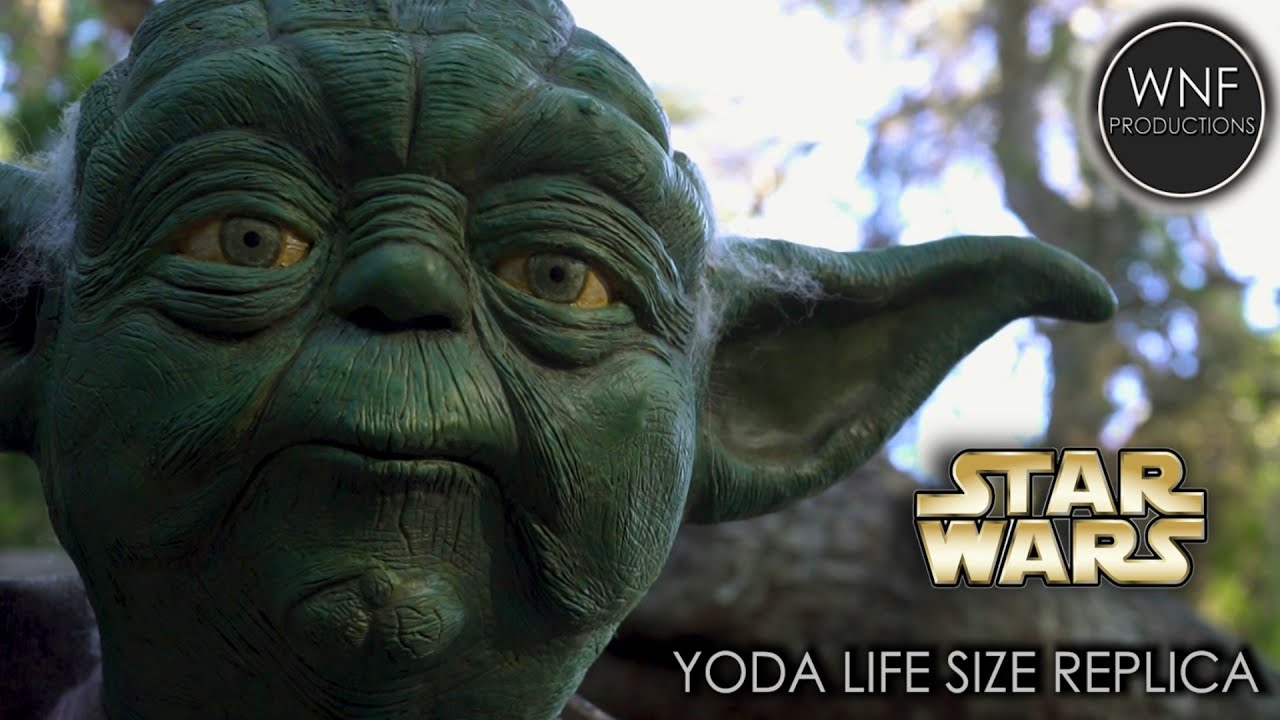 Yoda Life-Size Replica 1:1 [Homemade] - YouTube