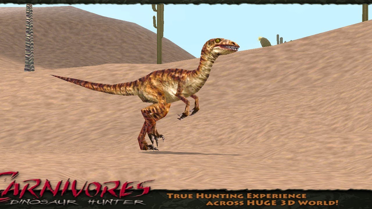Carnivores Dinosaur Hunter: Velociraptor Hunting - YouTube