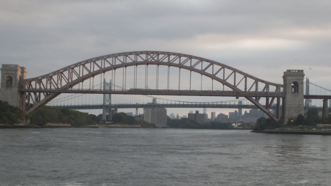 Riding the NY Ferry Soundview from Soundview to Manhattan, New York 8 ...