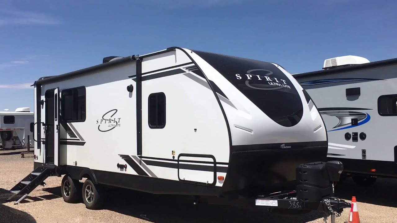 2021 Coachmen Spirit Ultra Lite 2255RK Rear Kitchen Travel Trailer ...