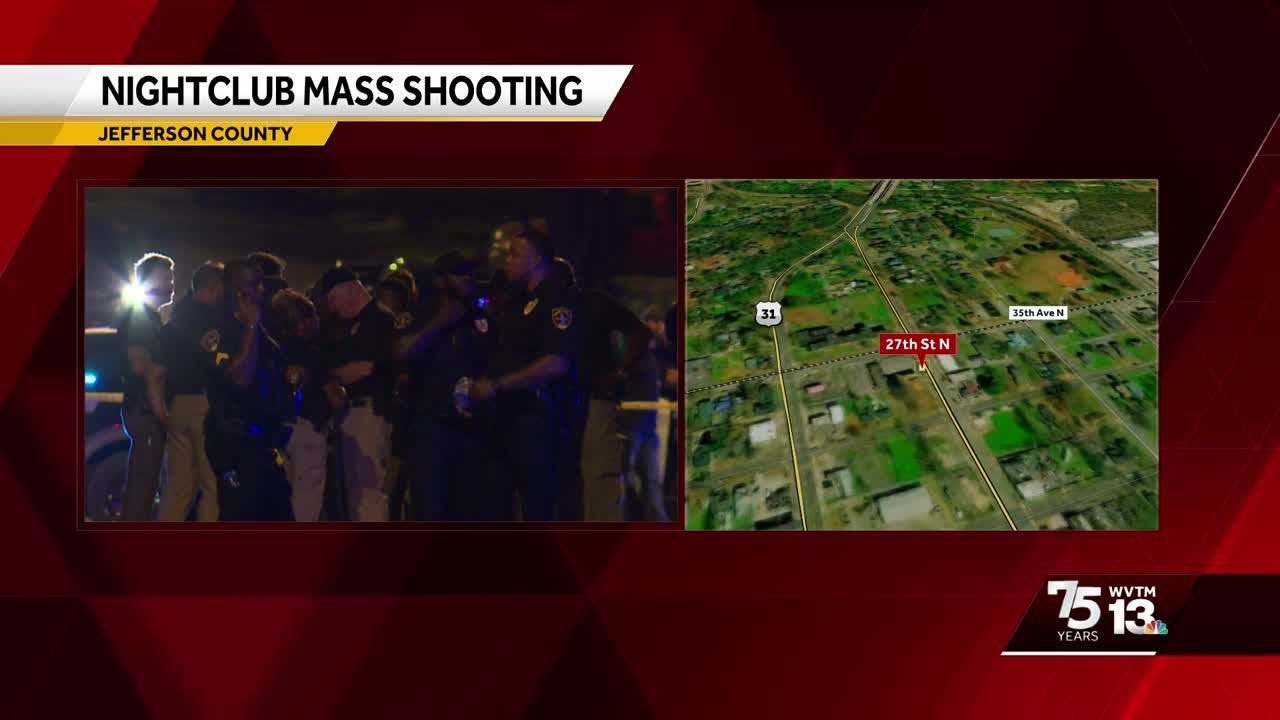 4 dead, 9 injured in mass shooting at North Birmingham nightclub - YouTube
