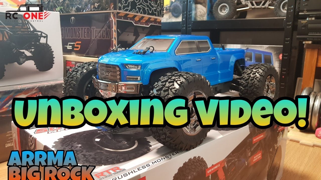 [RC CAR 알씨카]_ARRMA BIG ROCK Unboxing Video!(아르마 빅락 개봉영상) - YouTube