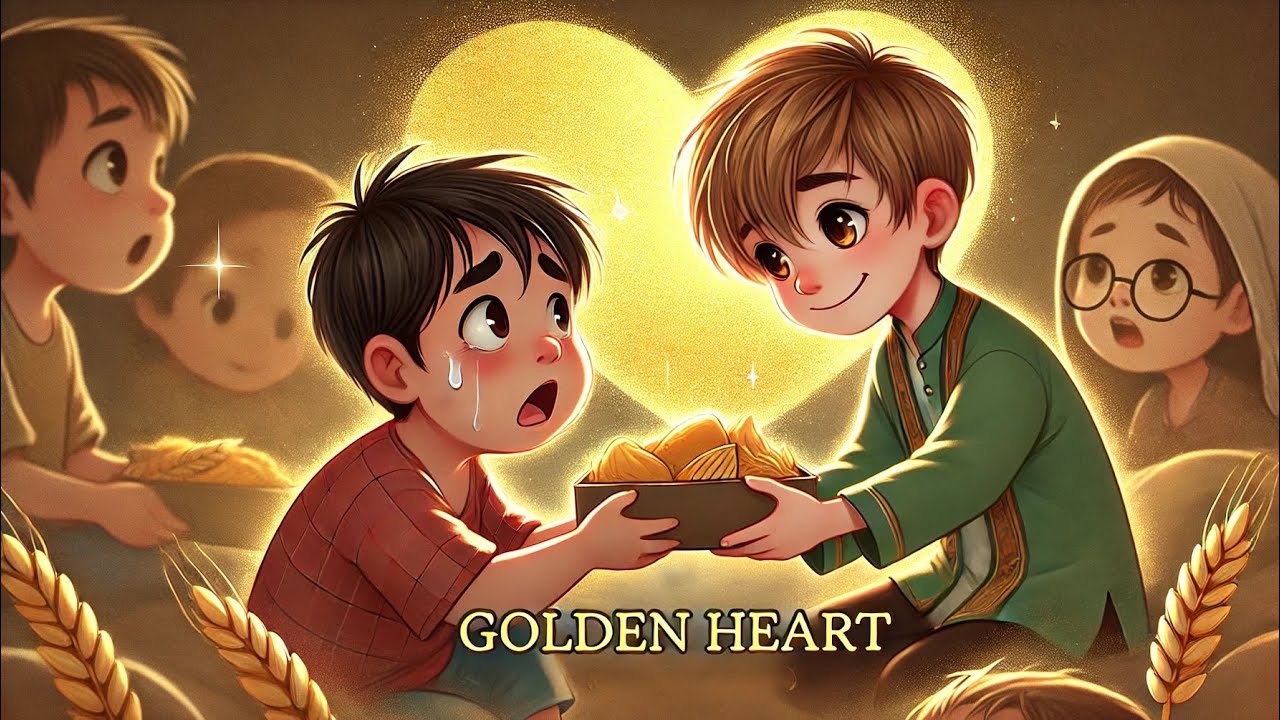 "The Golden Heart: A Kind Boy’s Act of Compassion!" | Story |Touching ...