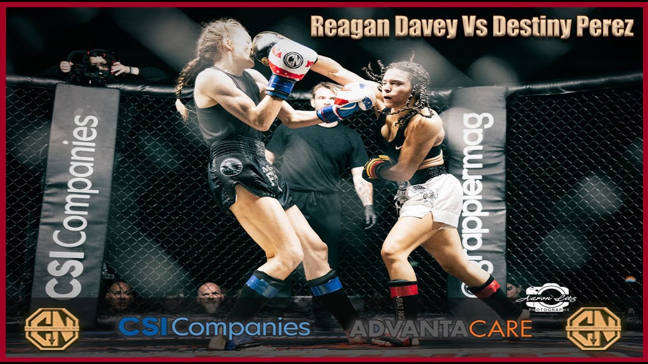 Combat Night Pro - Orlando - Reagan Davey Vs Destiny Perez - YouTube
