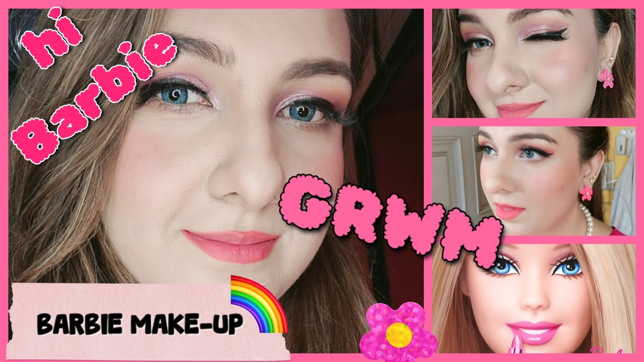 Barbie Makeup Tutorial| Barbie Look| GRWM: For Viral Makeup of Barbie in My Style - YouTube