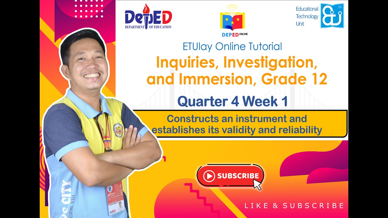 How to make a Research Instrument and establishes it's Validity ...