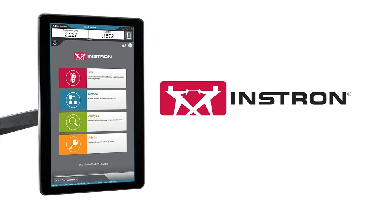 Phần Mềm Bluehill ® Universal Máy Kéo Nén INSTRON | H2TECH - INSTRON - YouTube