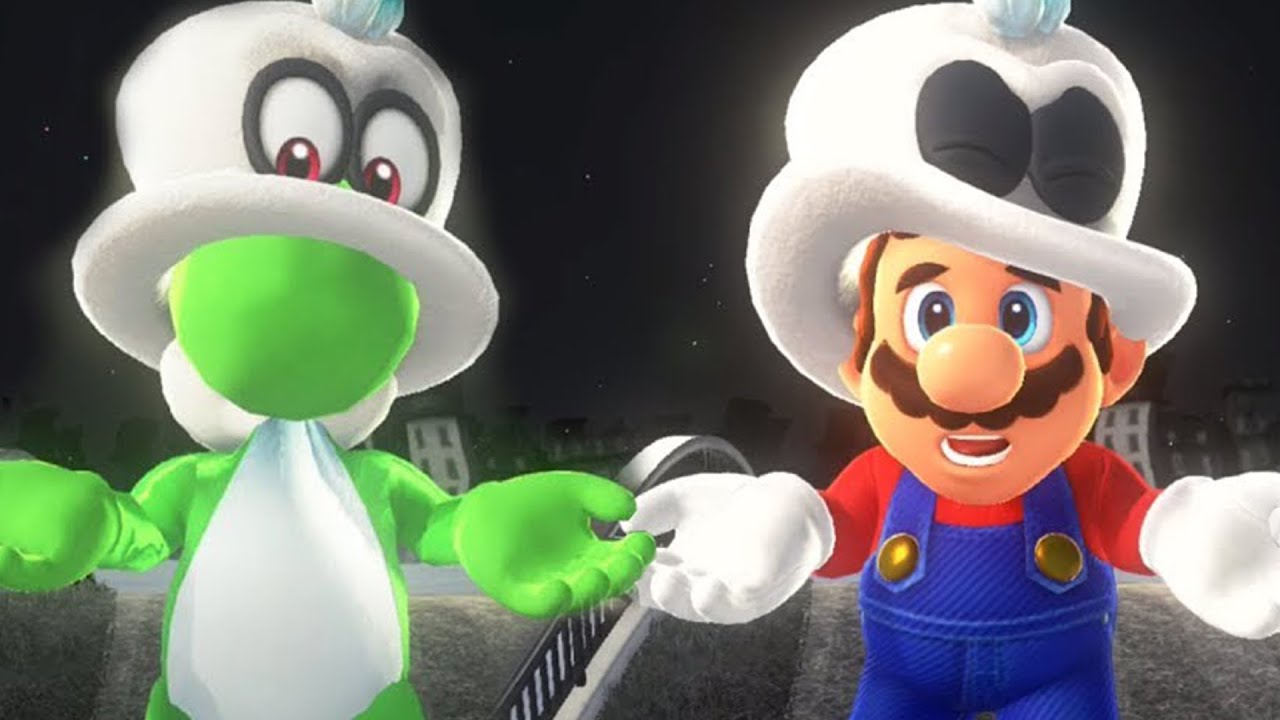 Super Mario Odyssey vs. Super Yoshi Odyssey - YouTube