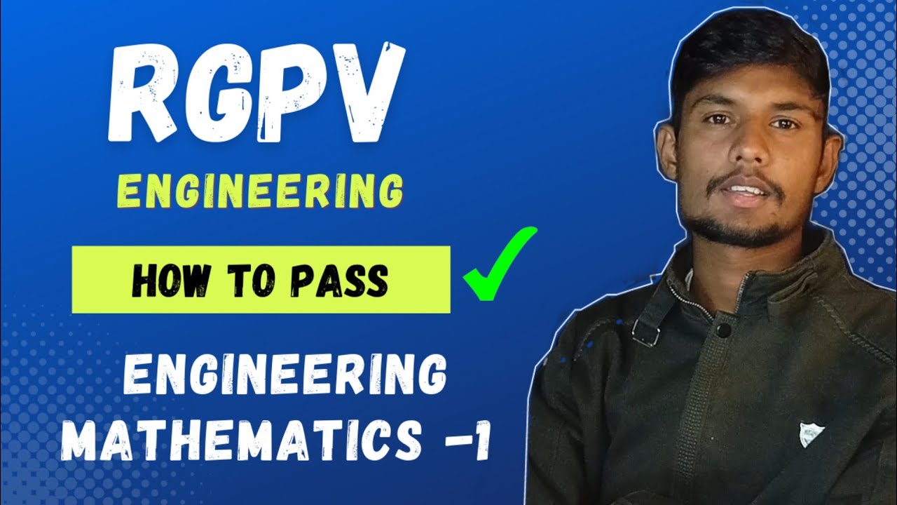 Engineering mathematics 1 || how to pass rgpv M1 , important quetions ...