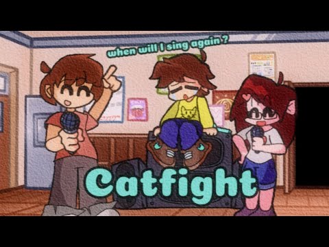 FNF/ Catfight but @Avie Crystal and Katie sing it fnf my cover - YouTube