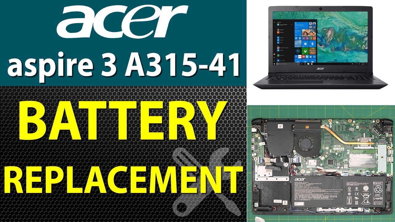 How To Replace The Battery For Acer Aspire 3 A315 41 R7WT Laptop Step how-to-replace-the-battery-for-acer-aspire-3-a315-41-r7wt-laptop-step