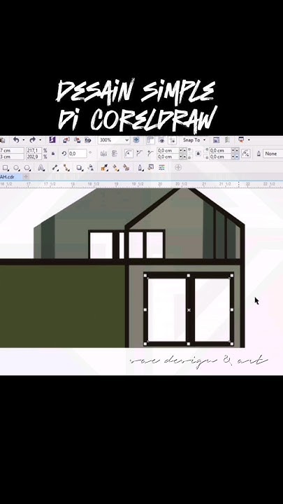 Desain rumah di Coreldraw #26 - YouTube
