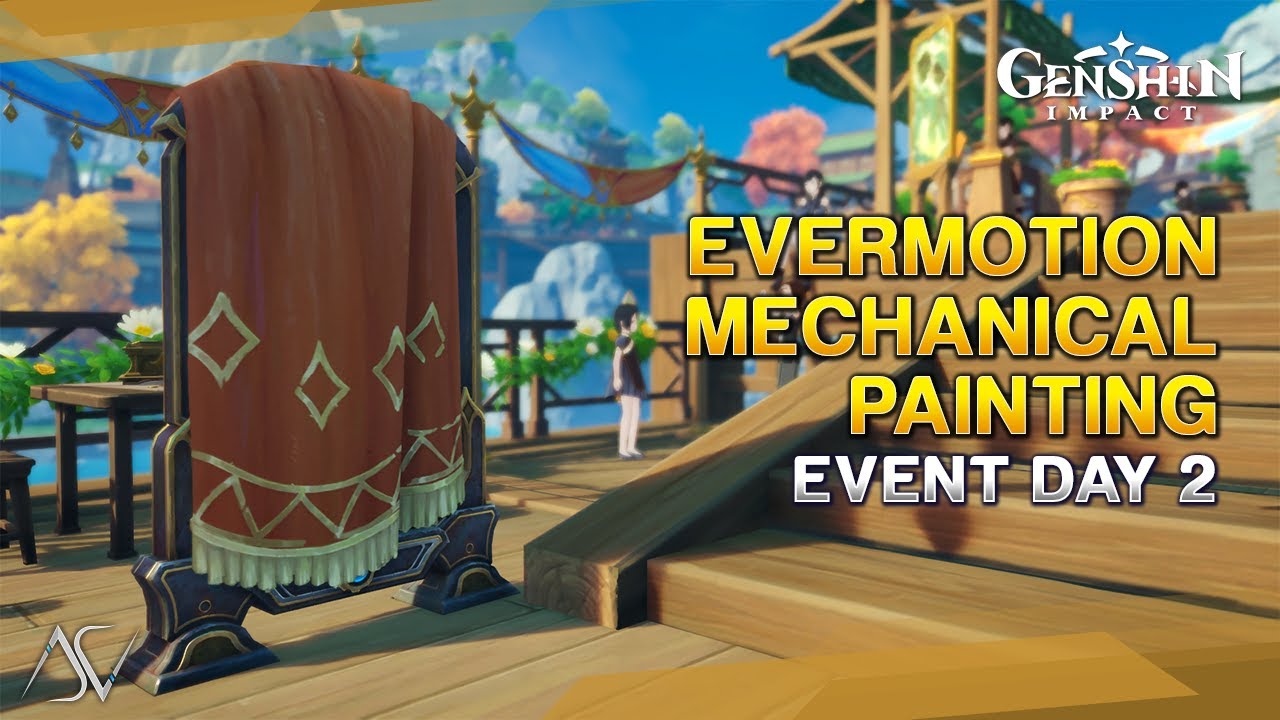 Evermotion Mechanical Painting: Invoker (Day 2) - Liyue 1 & 2 | Genshin ...