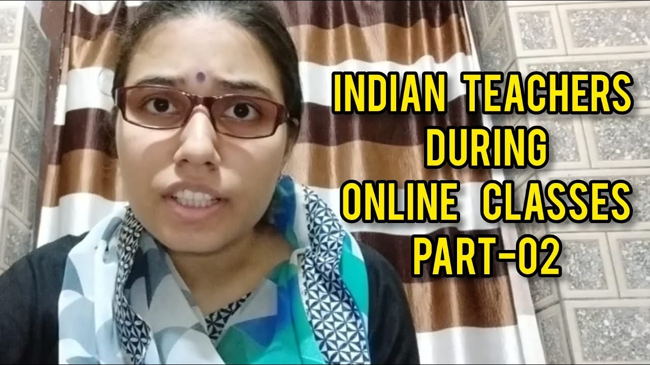 Indian teachers during online classes part-02 | salonayyy | Saloni Gaur - YouTube