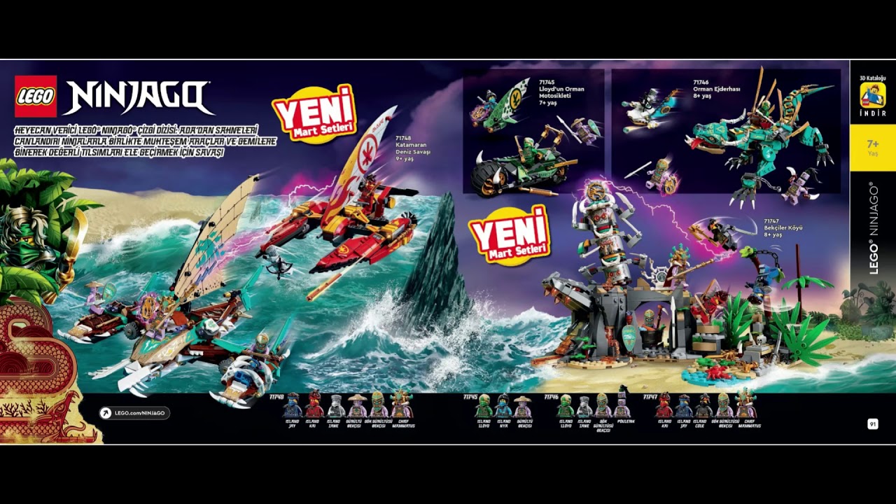 Lego Ninjago 14. Sezon Setleri "TÜRKÇE"!!!!!! - YouTube