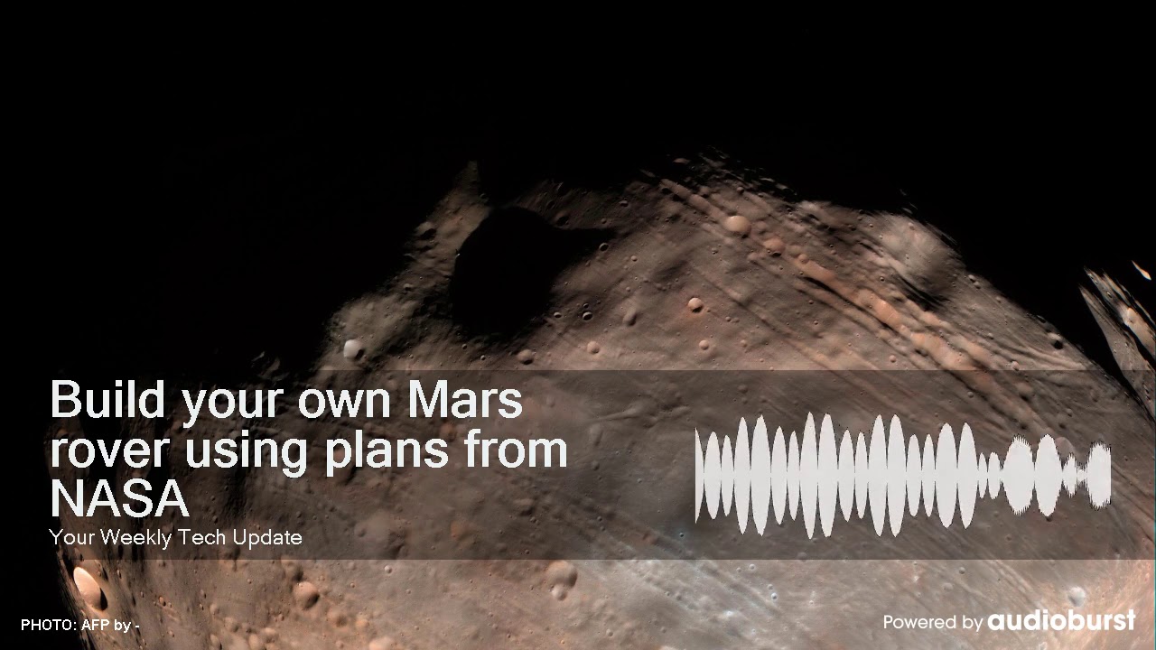 Build your own Mars rover using plans from NASA - YouTube
