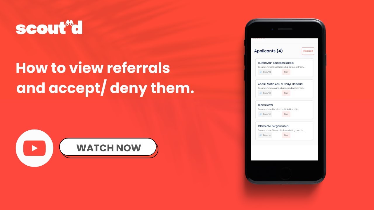 Scouters guide | How to review referrals and approve/ deny them. - YouTube
