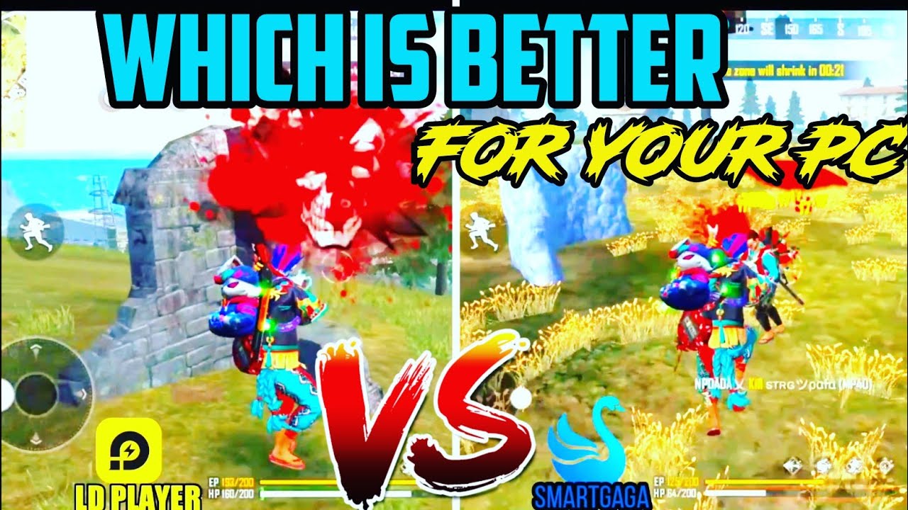 LD PLAYER🔥 VS SMARTGAGA🔥 || WHICH IS BEST FOR YOUR PC😱|| BEST EMULATOR ...
