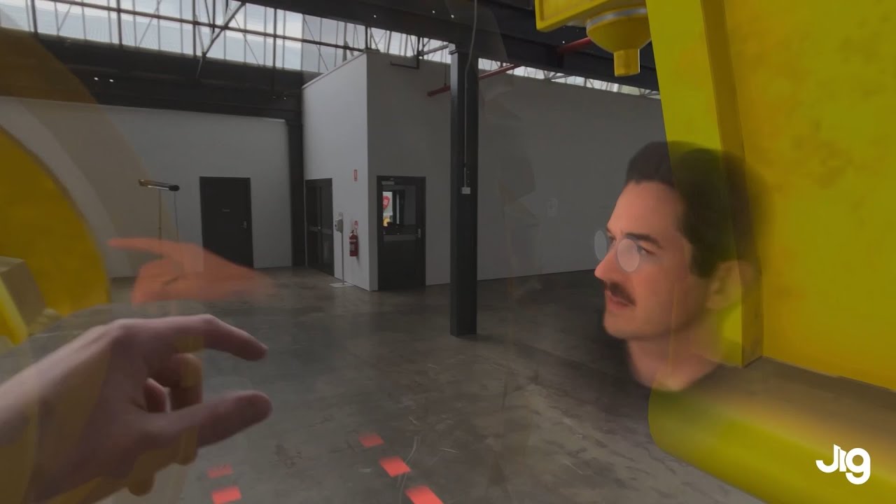 Mining truck pre-trip inspection with spatial personas on Apple Vision ...