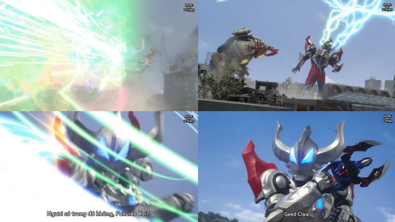 Ultraman Geed Magnificent All Technique - YouTube