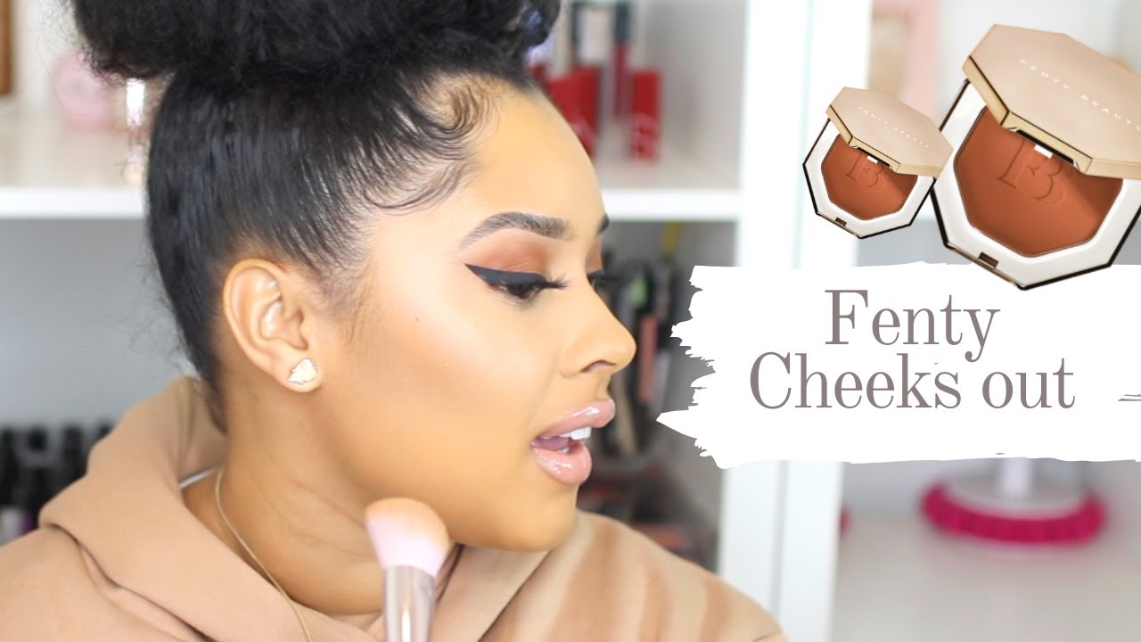 *NEW* Fenty Beauty CHEEKS OUT Collection First Impression + Review ...