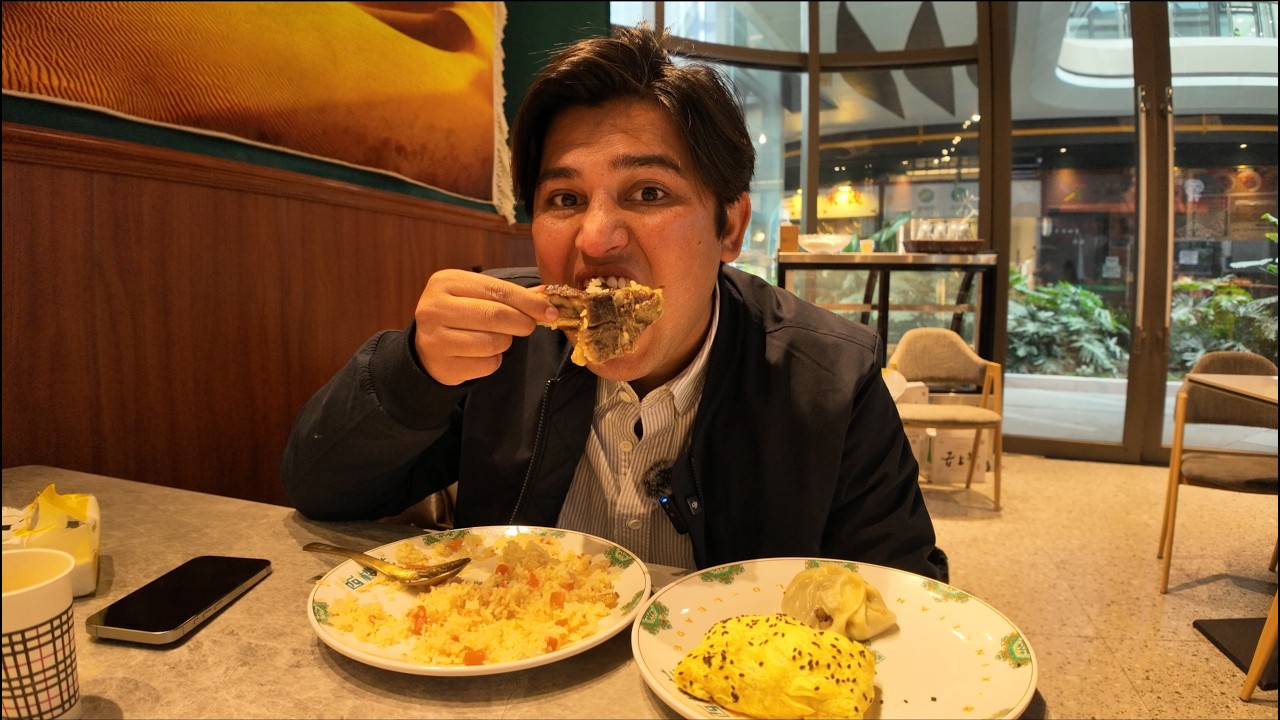 Chinese Halal Food- MUTTON RICE , MUTTON Barbecue and Baked buns ...