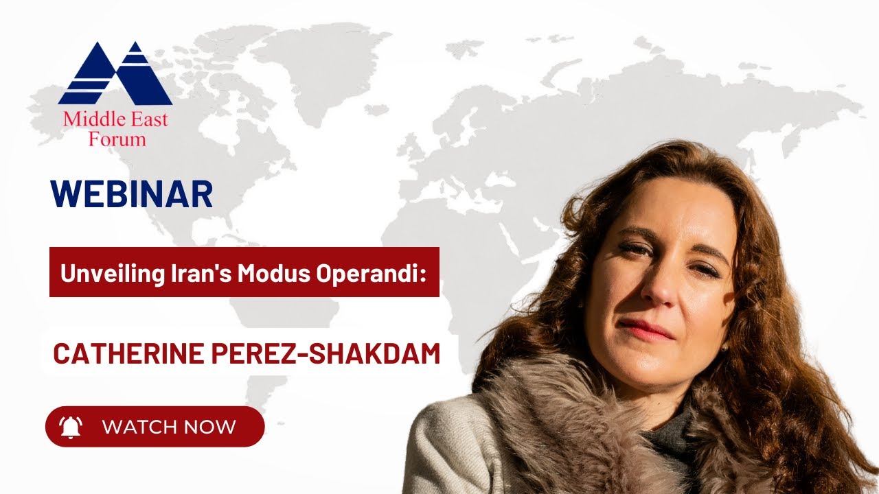 Unveiling Iran's Modus Operandi with Catherine Perez-Shakdam - YouTube