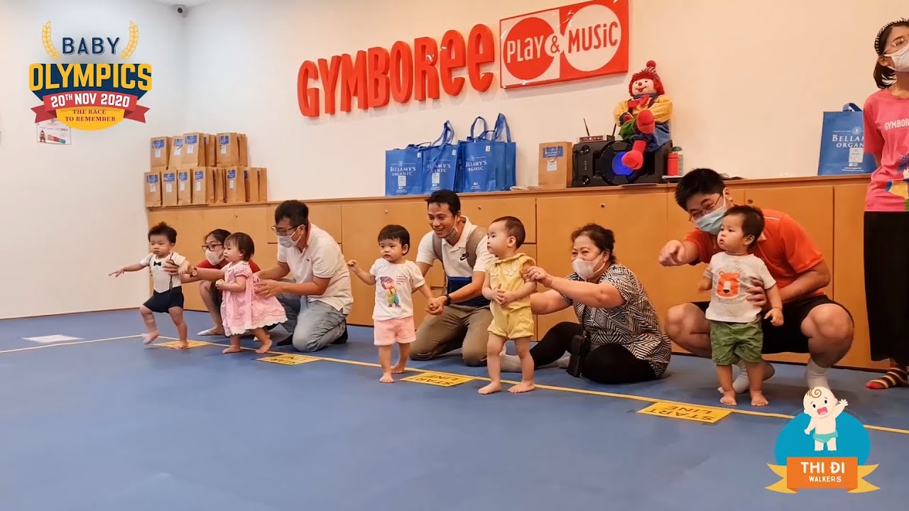 BABY OLYMPICS NOV 2020: Thi Đi - Walkers (12 - 17 tháng) - YouTube