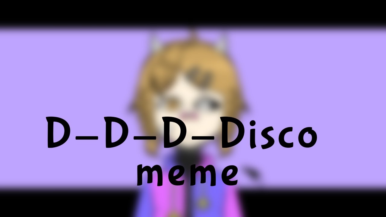 D-D-D-Disco meme[FlipaClip][Animation meme] - YouTube