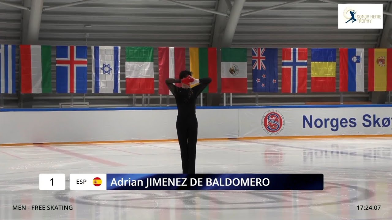 Adrian Jimenez de Baldomero – 2025 Sonja Henie Trophy FS - YouTube