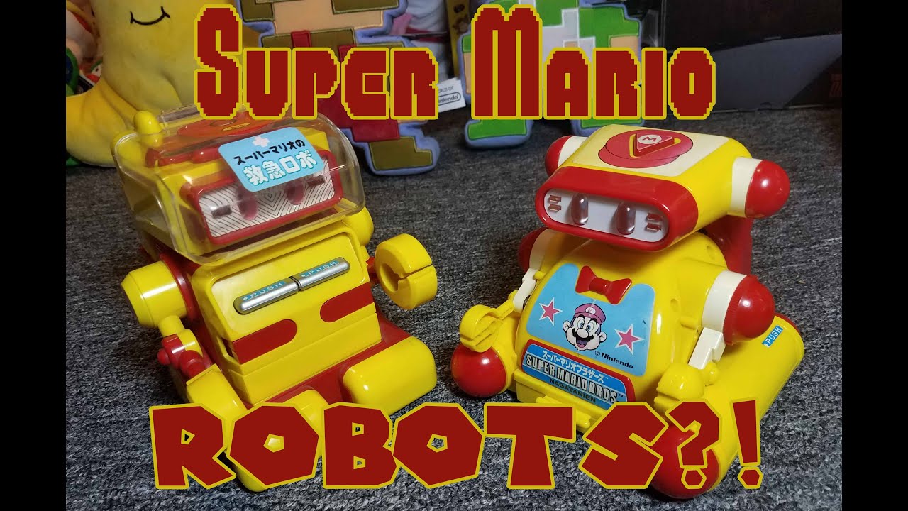 Super Mario Bros. . . . Robots?! Nagatanien x Nintendo retro promos ...